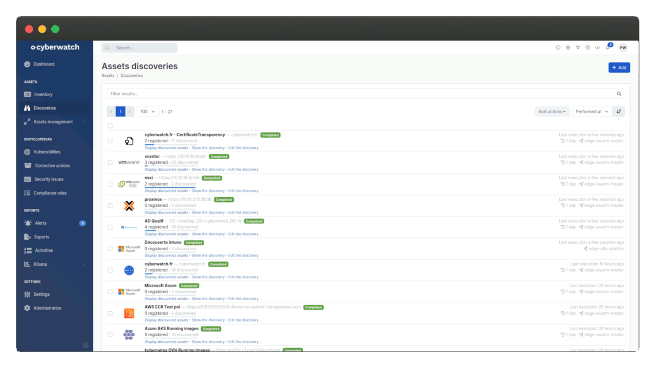 Monitor your vulnerabilities, check your compliance - Cyberwatch